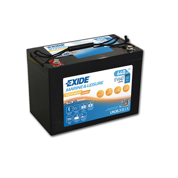 Batteria Li-Ion Exide • 50 A - Monzacamper Shop